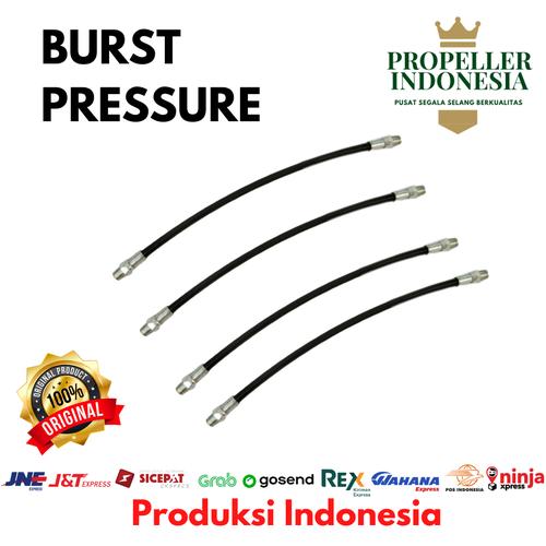 Jual Selang Pompa Gemuk 12 INCH Grease Gun Hose Burst Pressure 10000psi ...