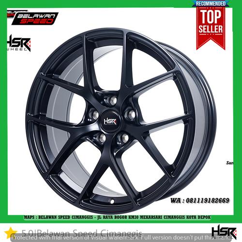Jual VELG MOBIL RING 18 HSR HARUKU UNTUK XPANDER RUSH TERIOS HRV BRV CIVIC MODEL BBS F1 - Kota ...