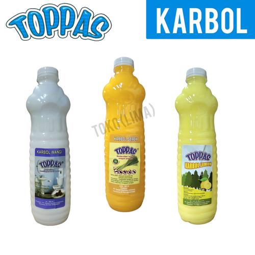 Jual Karbol Toppas BOTOL Sereh Lemon Pinus Putih Pembersih Pewangi ...