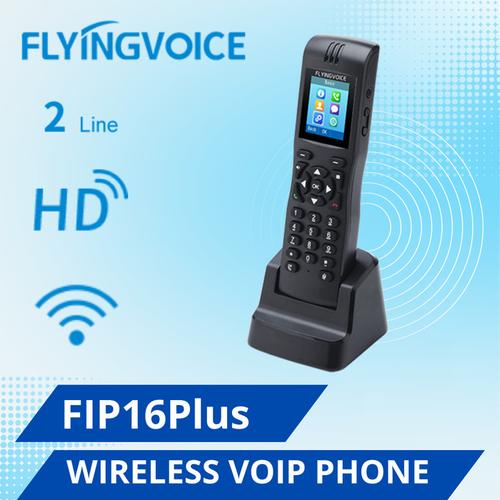 Jual FlyingVoice FIP16 Plus Cordless Portable Wifi SIP IP Phone ...