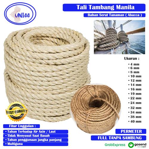 Jual Tali Tambang Manila Besar Sedang Kecil Tali Goni Dadung Kuat ...