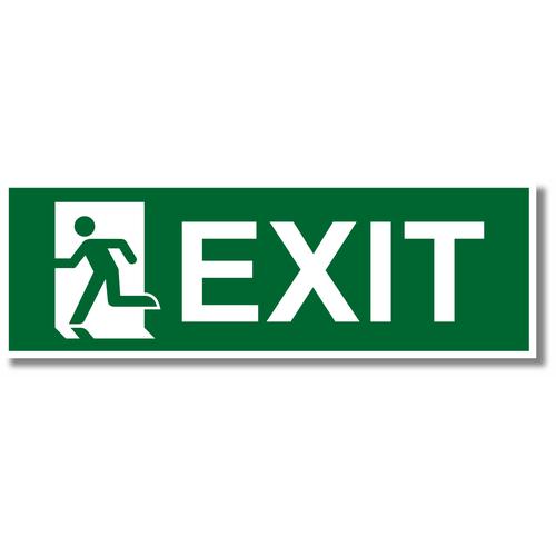 Jual STIKER JALUR EVAKUASI DAN TITIK KUMPUL - EXIT KIRI - Kab. Sidoarjo ...