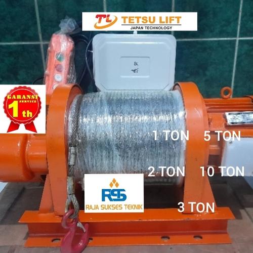 Jual ELECTRIC WINCH 5 TON × 100 METER TETSU LIFT JAPAN TECHNOLOGY 380V - Jakarta Pusat - Raja ...