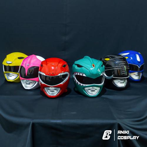 Jual Power Rangers Helmet Mighty Morphins MMPR Aniki Cosplay (LIMITED ...