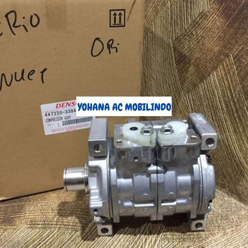 Jual KOMPRESOR / COMPRESSOR AC MOBIL SUZUKI AERIO ONLY ORIGINAL DENSO ...