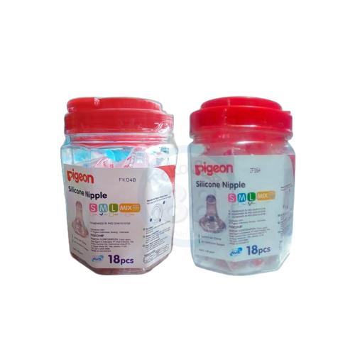 Jual DOT PIGEON / PIGEON SILICONE NIPPLE ~ UKURAN L/M [1 pcs ] - Kota ...