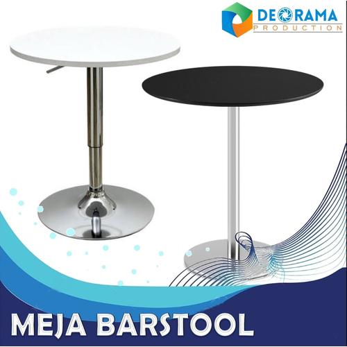 Jual meja barstool / meja acara / meja pesta / meja bundar bar / meja ...
