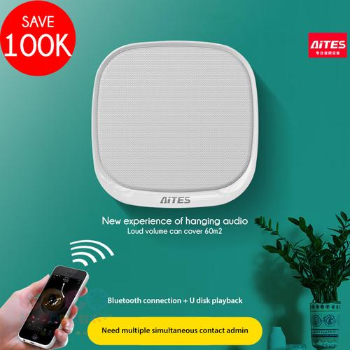 Jual AITES A8 New 2023 Wireless Wall-mounted Bluetooth Audio Speaker ...