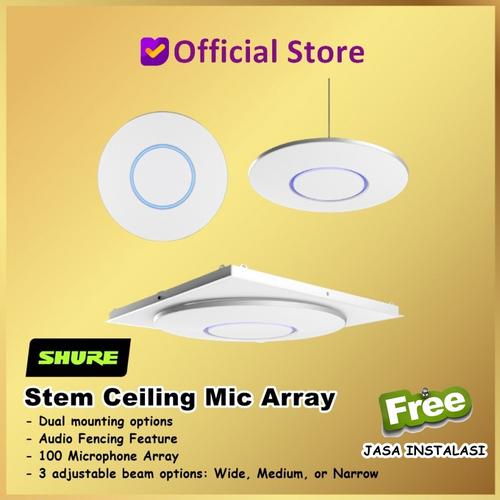 Promo Shure Stem Ceiling Microphone Mic Array for Conference Room Cicil ...