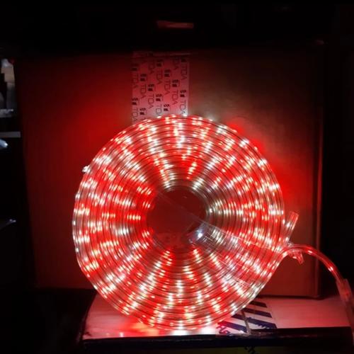Jual lampu Agustusan Led strip selang 10M Merah Putih kedap kedip ...