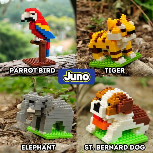 Jual Mainan Balok Binatang - Juno Nano/Micro Blocks Animal Series ...