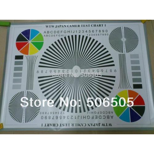 Jual CR001 1Mx0. 75M CCTV Camera Test Chart For Camera Focusing Lens ...