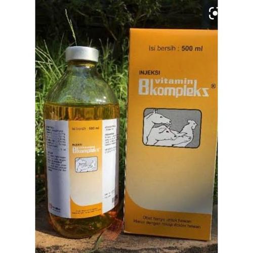 Jual INJEKVIT B-PLEX 500 ML vitamin kompleks unggas dan hewan besar ...