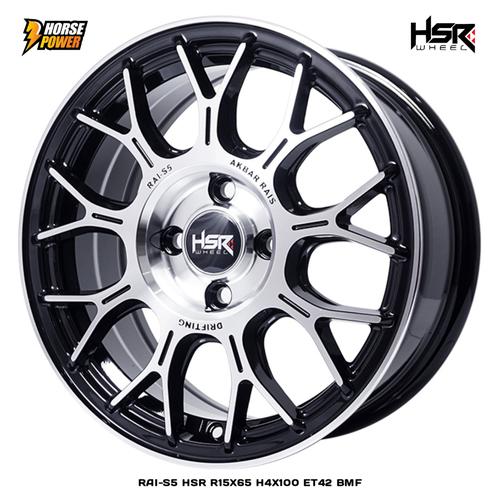 Jual Velg R15 Hsr Rai-s5 - Untuk Mobil 4 Baut Roda - Pcd 4X100 - GOLD - Kota Makassar - Horse ...