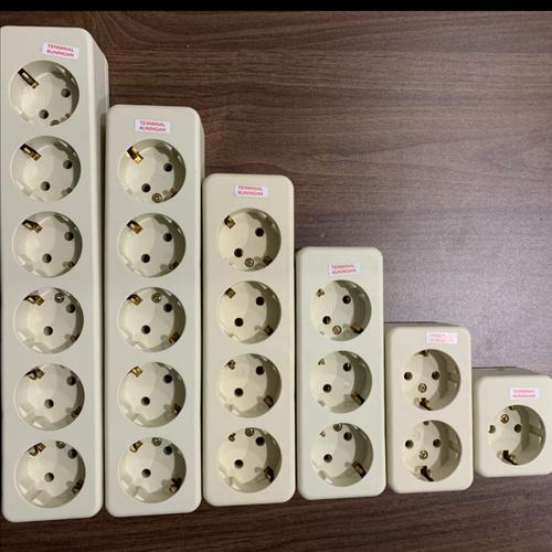 Jual Uticon Stop Kontak 1, 2, 3, 4, 5, 6 Lubang Terminal Kuningan - Lubang 6 - Kota Denpasar ...