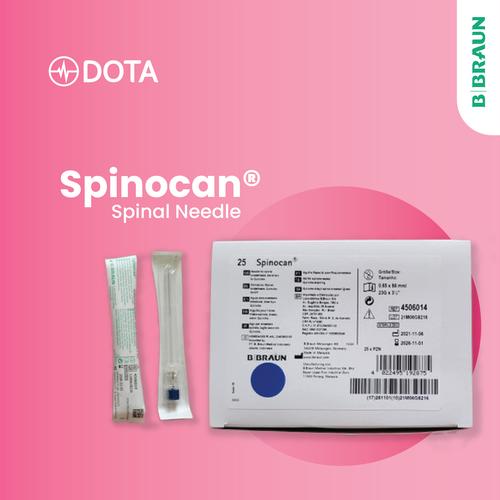 Jual Spinocan Spinal Needle - Per Box (BBRAUN) - 25G X 3 1/2" - Kab ...