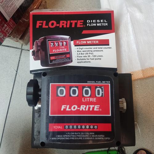Jual Flow meter solar 3/4 inch 4 digit Flo-Rite Meter OIL/ minyak ...