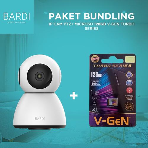 Jual BARDI Smart Indoor PTZ IP Camera CCTV Wifi IoT Home Automation ...