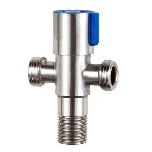 Jual Kran Shower Stop Kran 2 Lubang Keran T Shower Angle Valve Wastafel ...