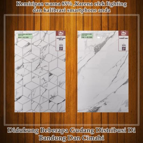 Jual KERAMIK DINDING EVEREST 25X40 KW1 ASIA TILE - GREY - Kota Cimahi ...