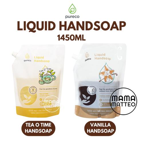 Jual PURECO Liquid Handsoap 1450ml / Hand Soap Pouch Eco Pack Ecopack ...