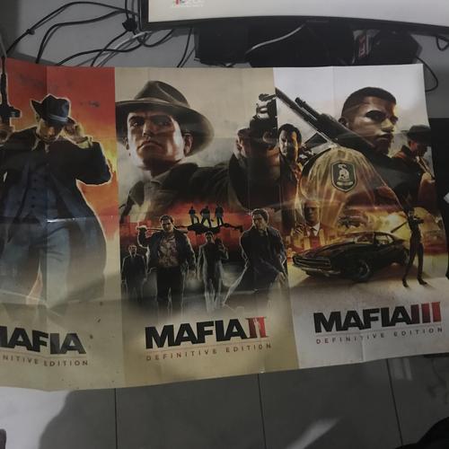 Jual Poster Mafia Trilogy PS4 PS5 copotan kaset bd game cd - Kota ...