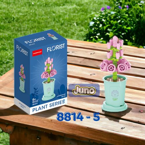 Promo Juno Flower Bouquet Bunga Immortal / Mainan Balok Bunga Buket ...