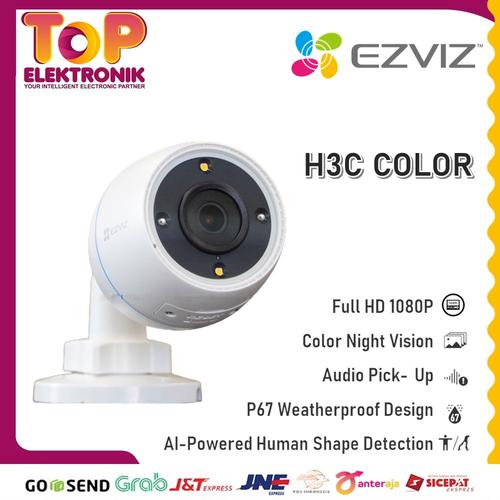 Jual EZVIZ H3C Color 2MP Wi-Fi Smart Home Camera TPELEKTRONIK - Kota ...