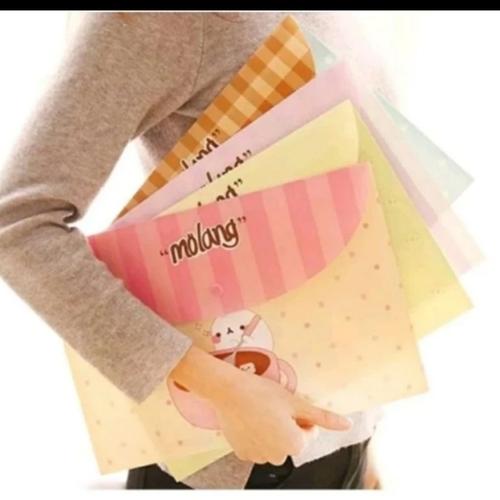 Jual ST Map Folder Plastik,A4 Dokumen Lucu Motif Kartun - Kab ...