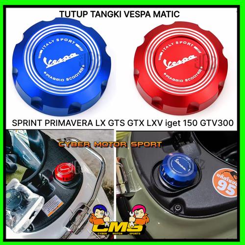 Jual Tutup Tangki motor Vespa Sprint Primavera S125 Iget LX 150 LXV150 ...