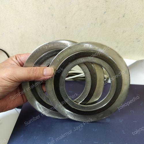 Jual Spiral Wound Gasket Ansi 600 SS304 5" inchi ( SWG # 600 SS304 ...