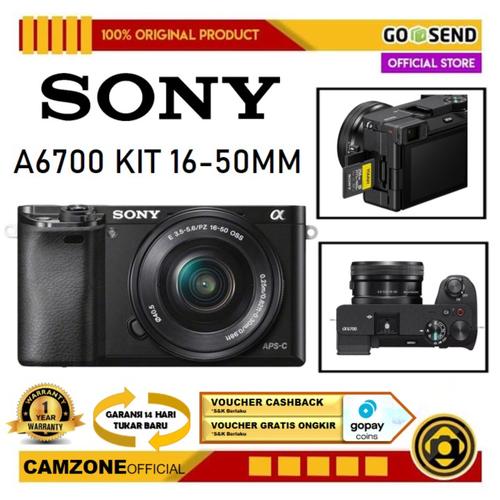 Promo Sony A6700 Kit Kit 16-50mm Mirrorless Camera Garansi Resmi ...