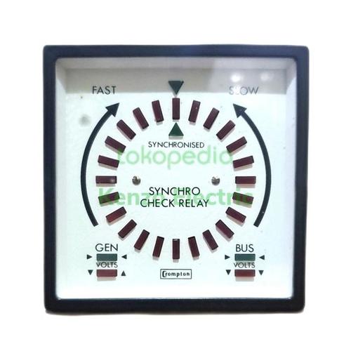 Jual Synchroscope With Synchro Check Relay Input 110-120Vac Crompton ...