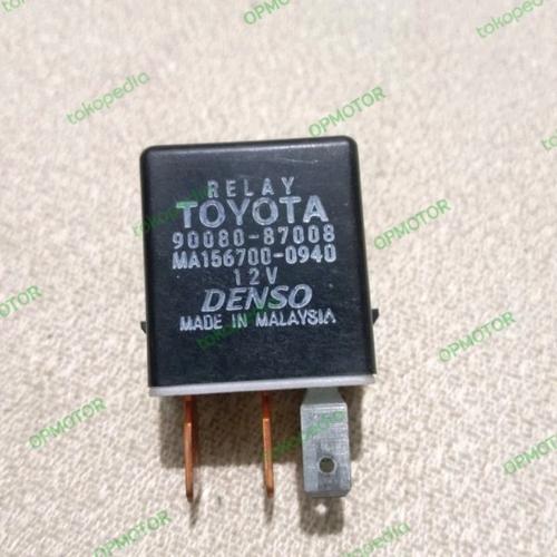 Jual Relay Cooling Fan Toyota Camry/Vios/Altis/Hilux 90080-87008 Kaki 4 ...