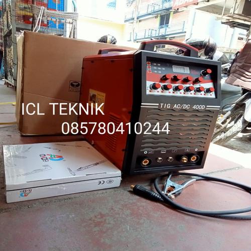 Jual 1 Set Mesin Travo Las TIG AC/DC 400D Black Rhino 380 Volt 3 Phase ...