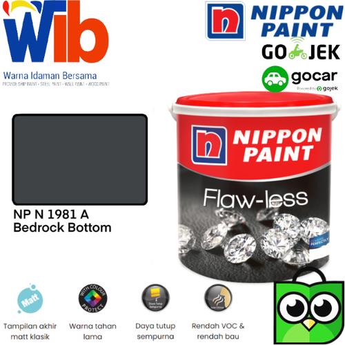 Jual Cat Nippon Paint Flawless 20 Liter / Bedrock Bottom Np N 1981A ...