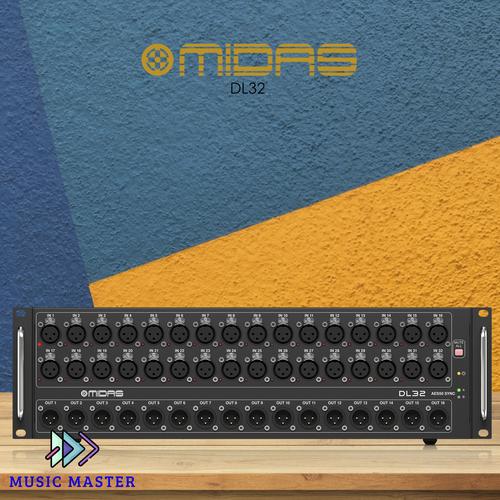 Jual MIDAS DL32 - 32 Input & 16 Output Stage Box - Kab. Bekasi - Music ...