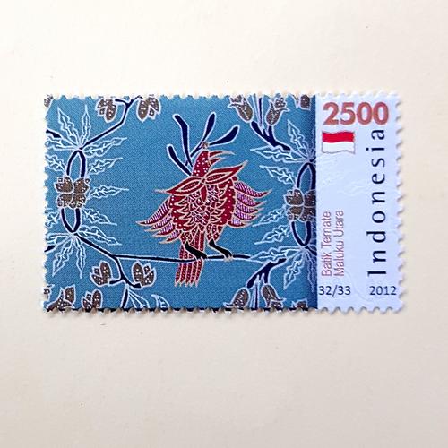 Jual Prangko BATIK TEMATE MALUKU UTARA • Kain Tradisional Indonesia ...