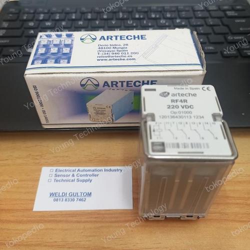 Jual Arteche Rf4R220 Vdc Rf-4R 220 Vdc Instantaneous Relay 4 Contact ...