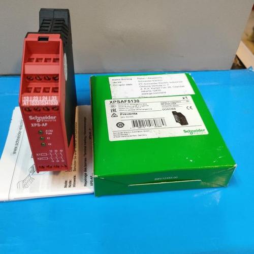 Jual Xpsaf5130 24Vdc Safety Relay Module For Emergency Stop Schneider ...