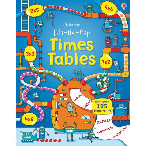 Jual [Edu] Usborne Book Lift The Flap Times Table Buku Tabel Perkalian ...