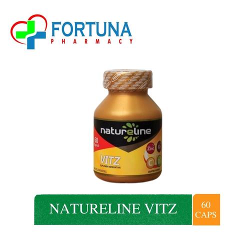 Jual Natureline VITZ 60 Kapsul mengandung Zinc, Vitamin K2, Vitamin C ...