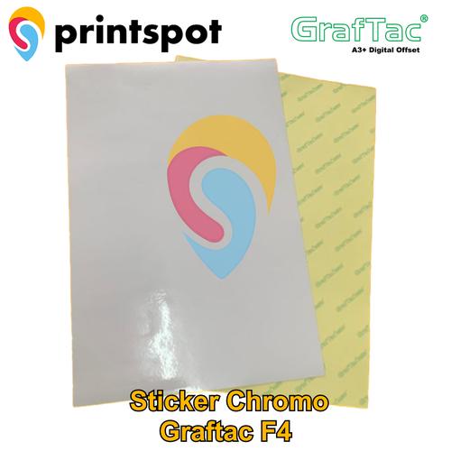 Jual Graftac Sticker Chromo Stiker kromo/bontak Eco Glossy F4 / Folio ...