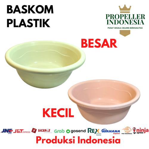 Jual Baskom Plastik Baskom Air Serbaguna BIru Hijau Pink Cream Krem ...