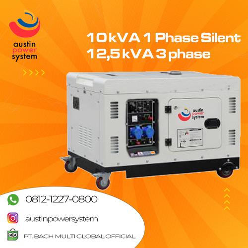Jual Genset Diesel 10 Kva 1 Phase dan 12,5 Kva 3 Phase Silent - Jakarta ...