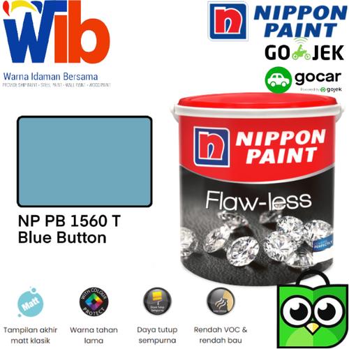 Jual Cat Nippon Paint Flawless 20 Liter / Blue Button Np Pb 1560T ...