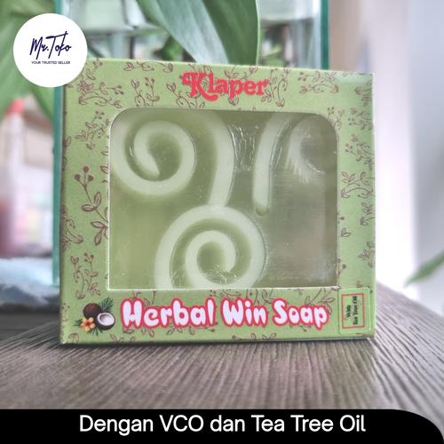 Promo Herbalwin Soap KLAPER with VCO dan Tea Tree Oil 90 gr - Jakarta ...