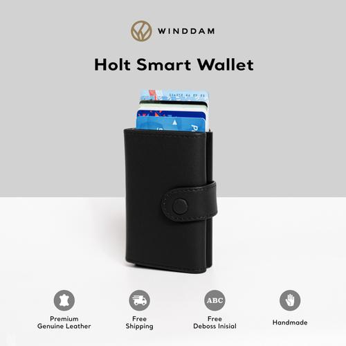 Promo WINDDAM - Smart Pop Up Wallet / Dompet Kartu Anti RFID Kulit ...