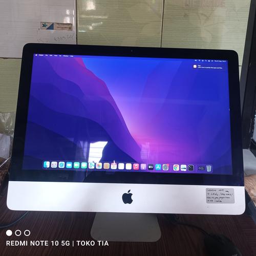 Jual iMac Slim 21.5 tahun 2015 Core i5 Ram 8GB SSD 128GB Vga intel Iris ...