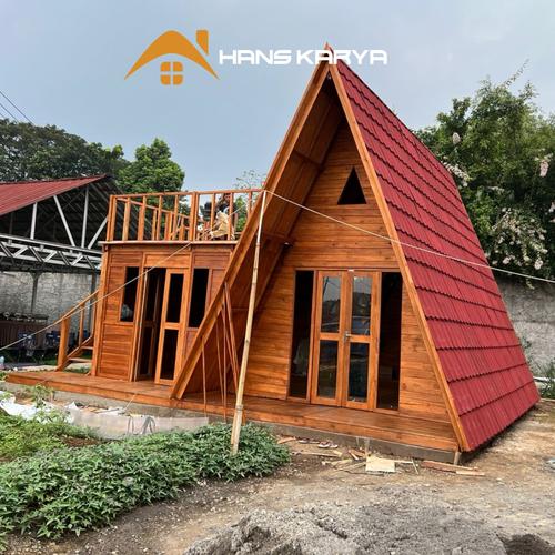 Jual Rumah segitiga rooftop kayu jati solid - Kab. Jepara - Hans karya ...